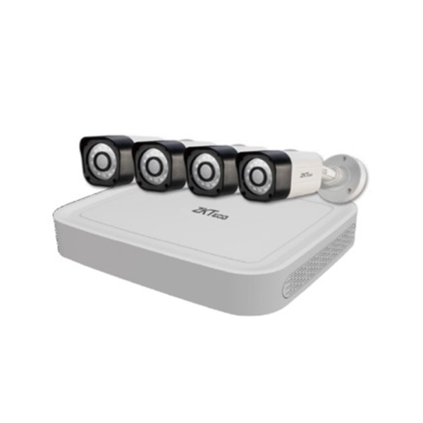 Kit de vigilancia 5 Megapíxeles Lite 4 canales ZKTeco KIT-8304XEC-CL/4 ...