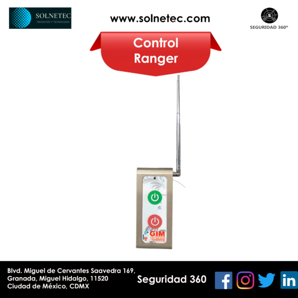 Control inalambrico ranger - SOLNETEC